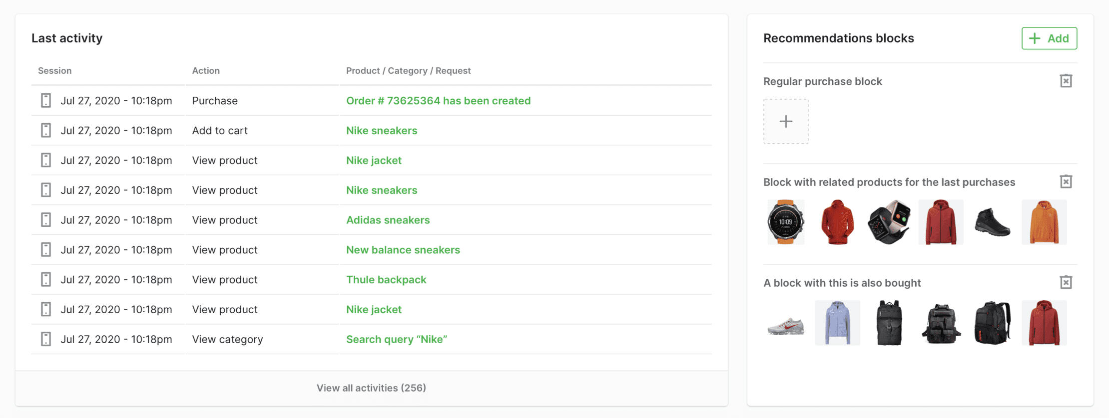 REES46 CDP for eCommerce and Retail